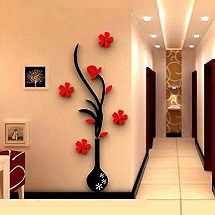 3d Wall Decals & Stickers, Modern Wall Art Decor - Homerises.com