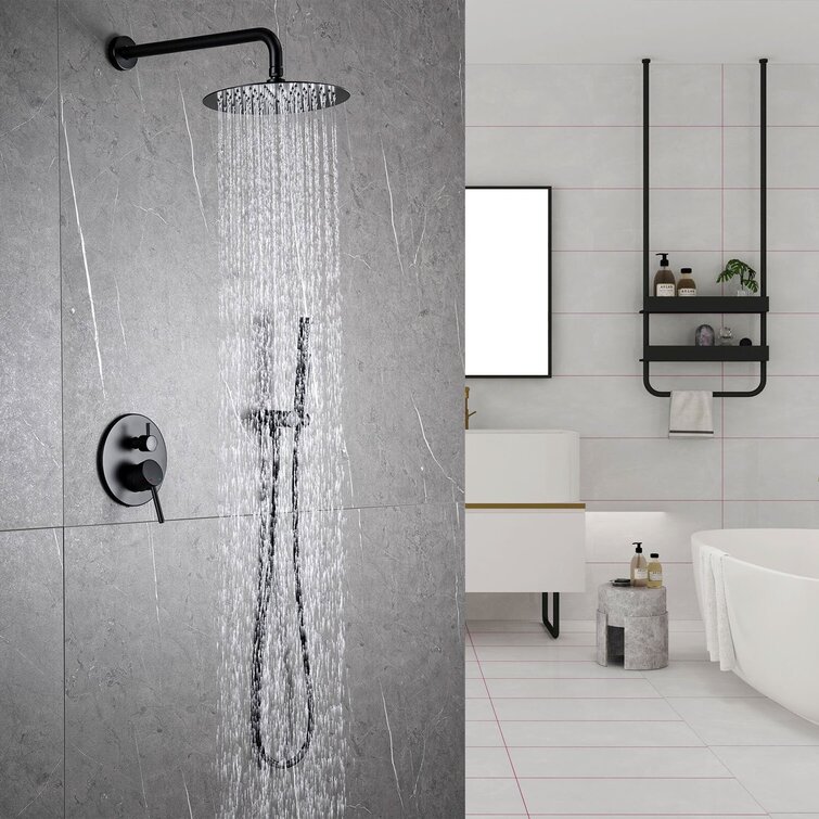 Best Bathroom Shower Faucets, Brass Shower Fixtures, Exposed Shower System