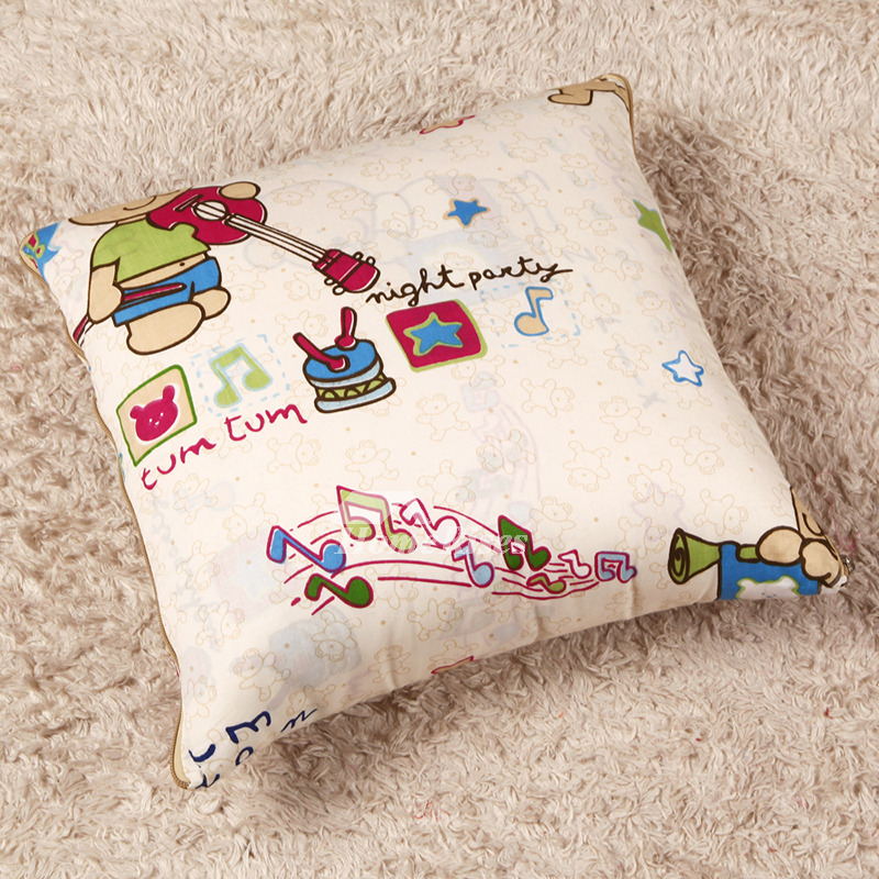 Cute Cartoon Memory Foam Couch Large Cream Throw Pillows
