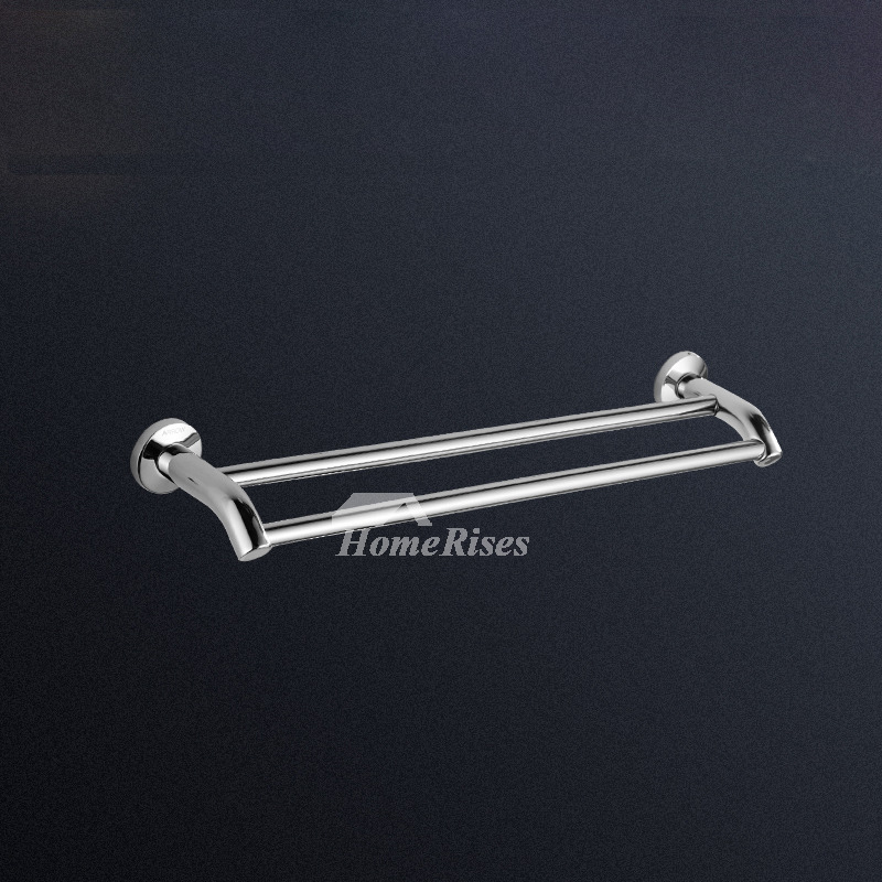 6-Piece Chrome Bathroom Accessories Set Stainless Steel