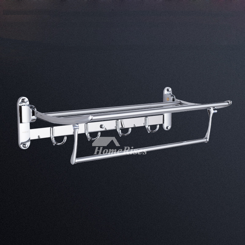 6-Piece Chrome Bathroom Accessories Set Stainless Steel