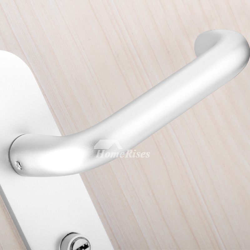 Double Lock Cylinder Silver Painting Bedroom Privacy Mortise Lock