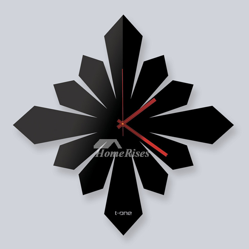 Unusual Wall Clocks Decorative Hanging Creative Acrylic Living Room