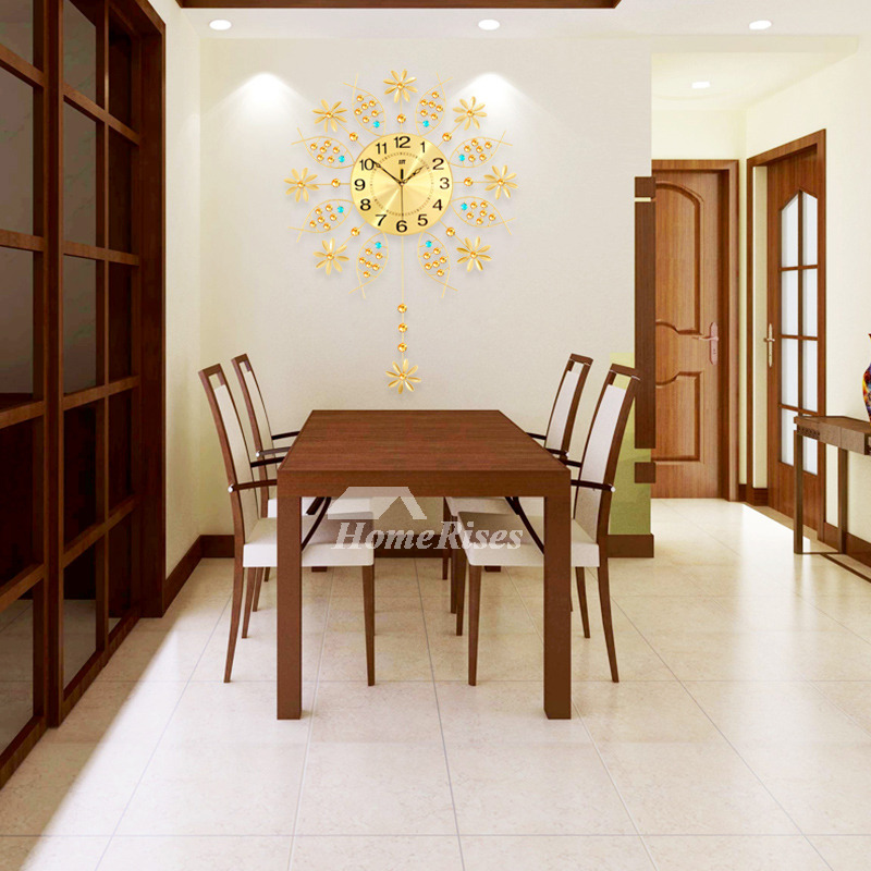 22 Inch Battery Operated Wall Clocks Hanging French Novelty Modern