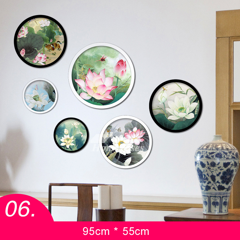 3D Wall Stickers Plant/Flower Pattern Living Room Decorative PVC