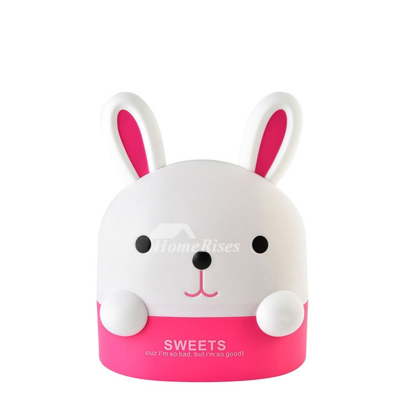 Tissue Box Crafts Rabbit ABS Plastic Painting Green/Red/Green Standing