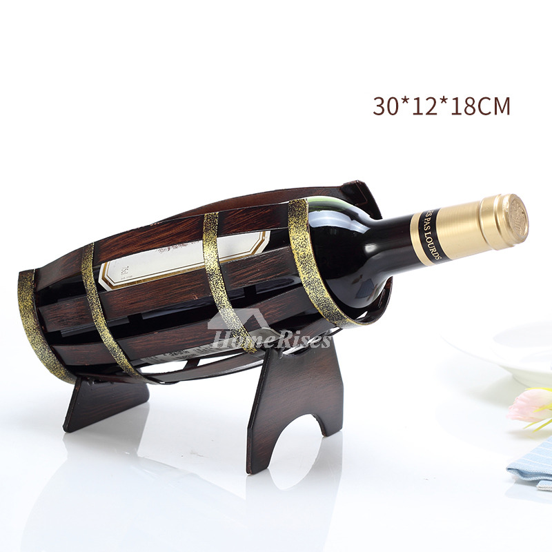 Decorative Wine Bottle Holders Metal Unique Iron Single Cat/Fish Vintage
