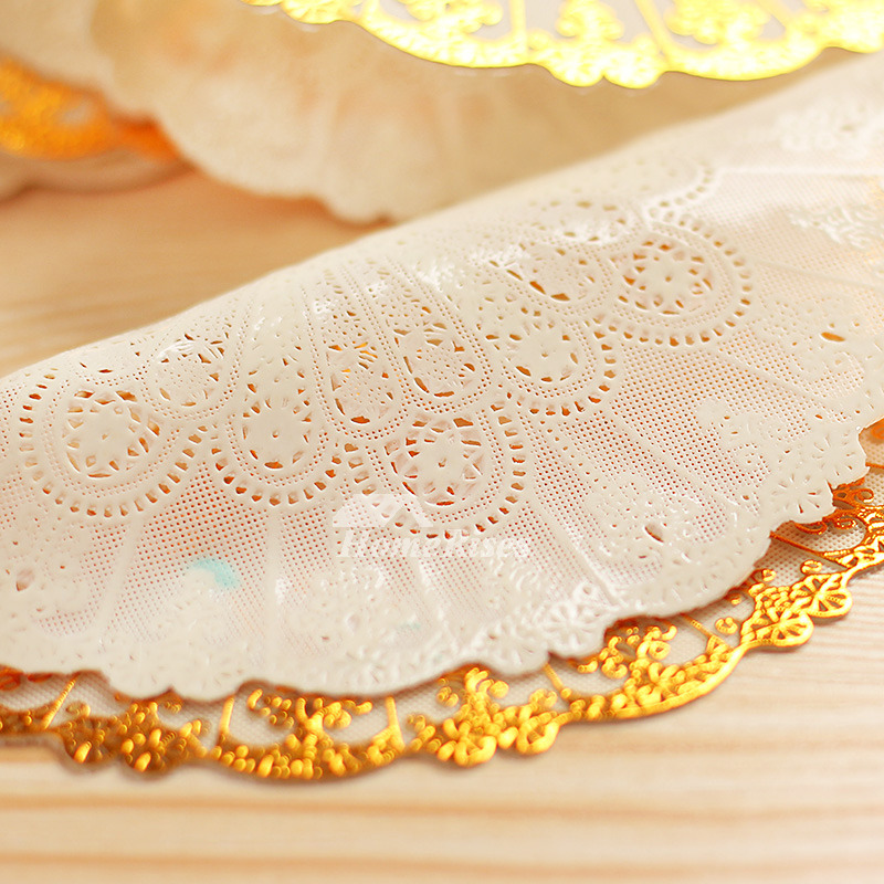 Coasters PVC Fabric Gold Modern Unique Round/Rectangule