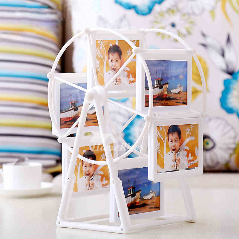 Picture Frame Sets White/Pink Kids Cheap Family Glass ABS Plastic
