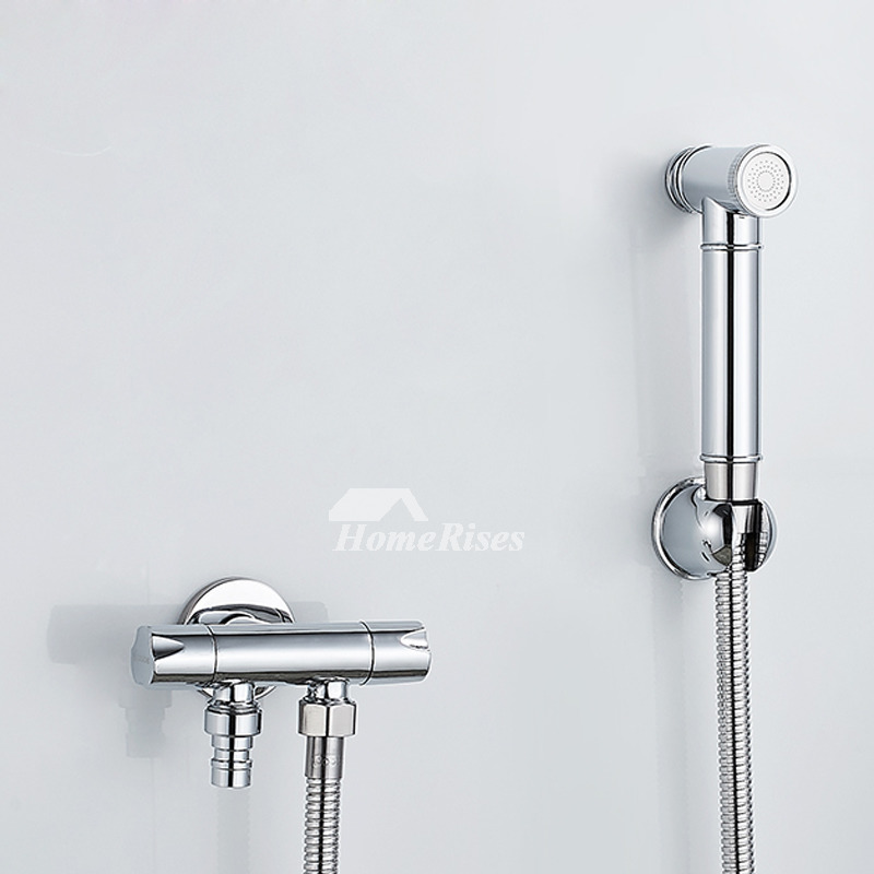 Best Hand Held Bidet ABS Plastic Brass Wall Mounted Chrome Bathroom