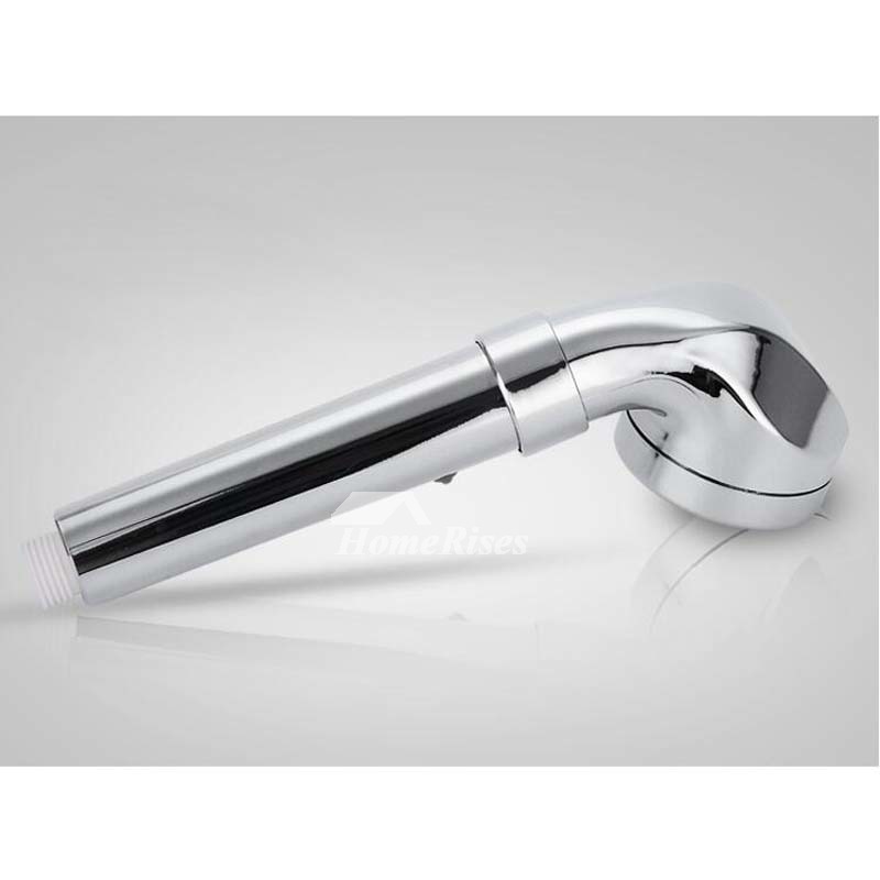 Solid Plastic Silver Stainless Steel Faucet Hose Hand Shower Adapter