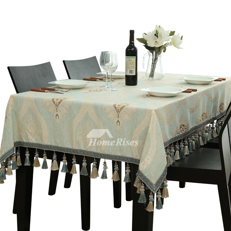 Elegant Tablecloths Polyester 70 Inch Modern Spring Oblong/Square