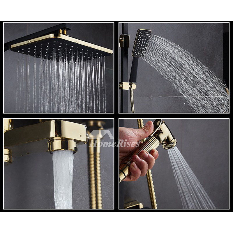 Outdoor Shower Fixtures White Sidespray Oil-Rubbed Bronze Fixture