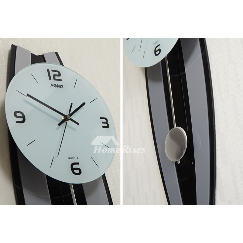 Large Wall Clocks Decorative Unique Modern Living Room Pendulum
