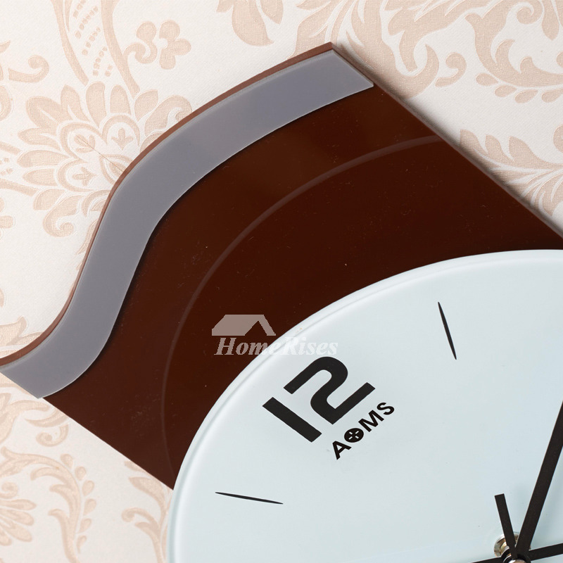 Unique Wall Clocks Large Decorative Pendulum Rectangle Living Room