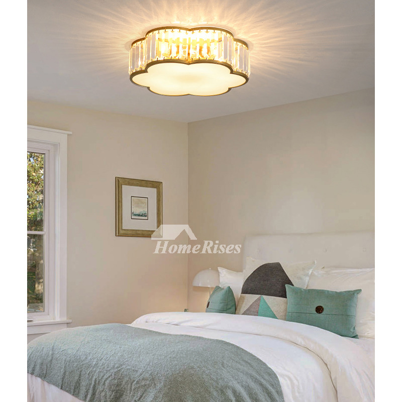Cloud Crystal Craftsman Style Ceiling Lights Brass Luxury Contemporary ...